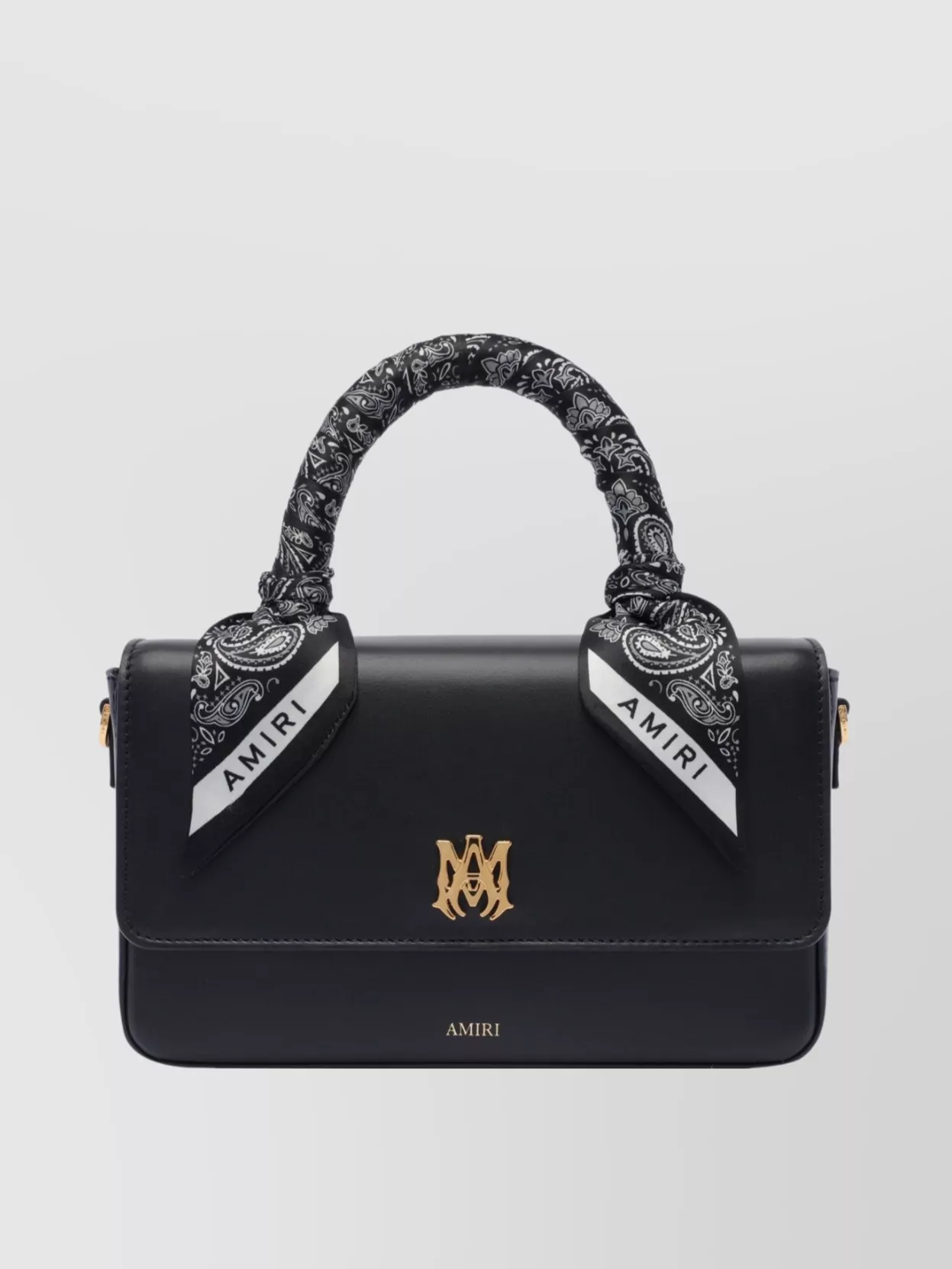 Amiri Micro ma long handbag with scarf detail | The Fashion Square