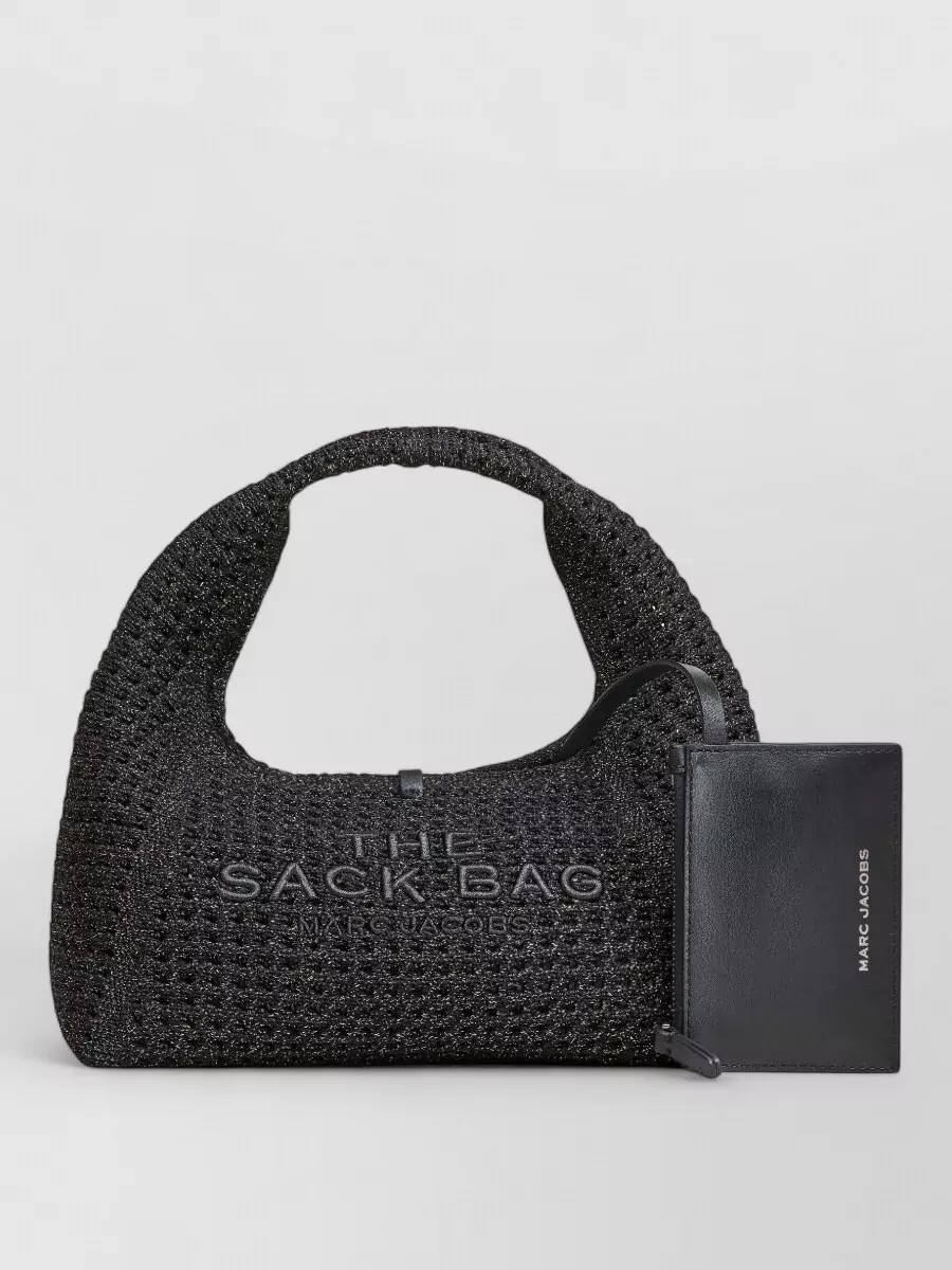 Marc Jacobs Mini sack crochet shoulder bag top handle | The Fashion Square