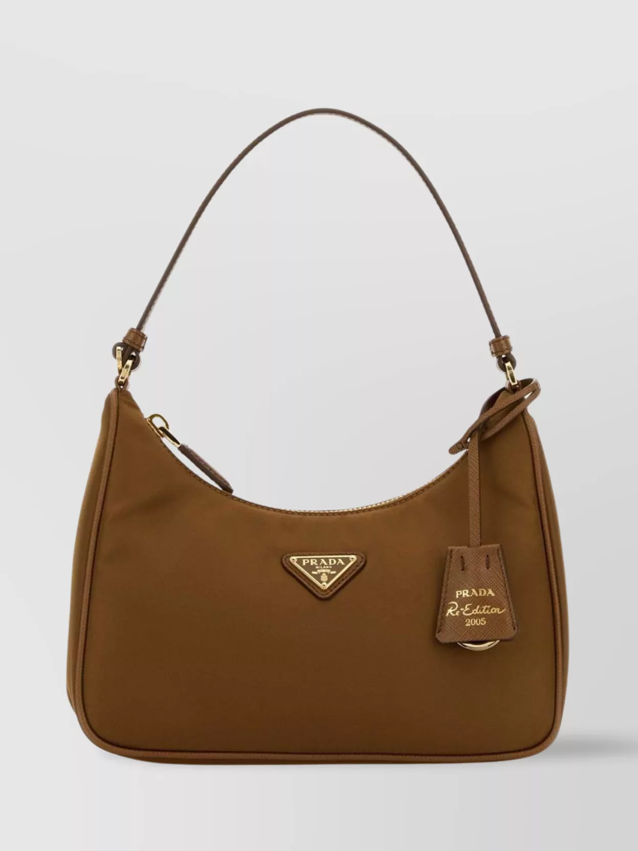 Prada Top handle detachable tag shoulder bag | The Fashion Square