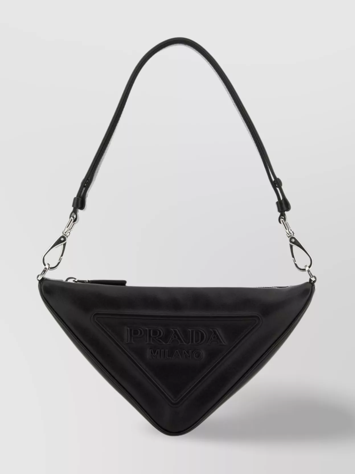 Prada Leather triangle shoulder bag | The Fashion Square
