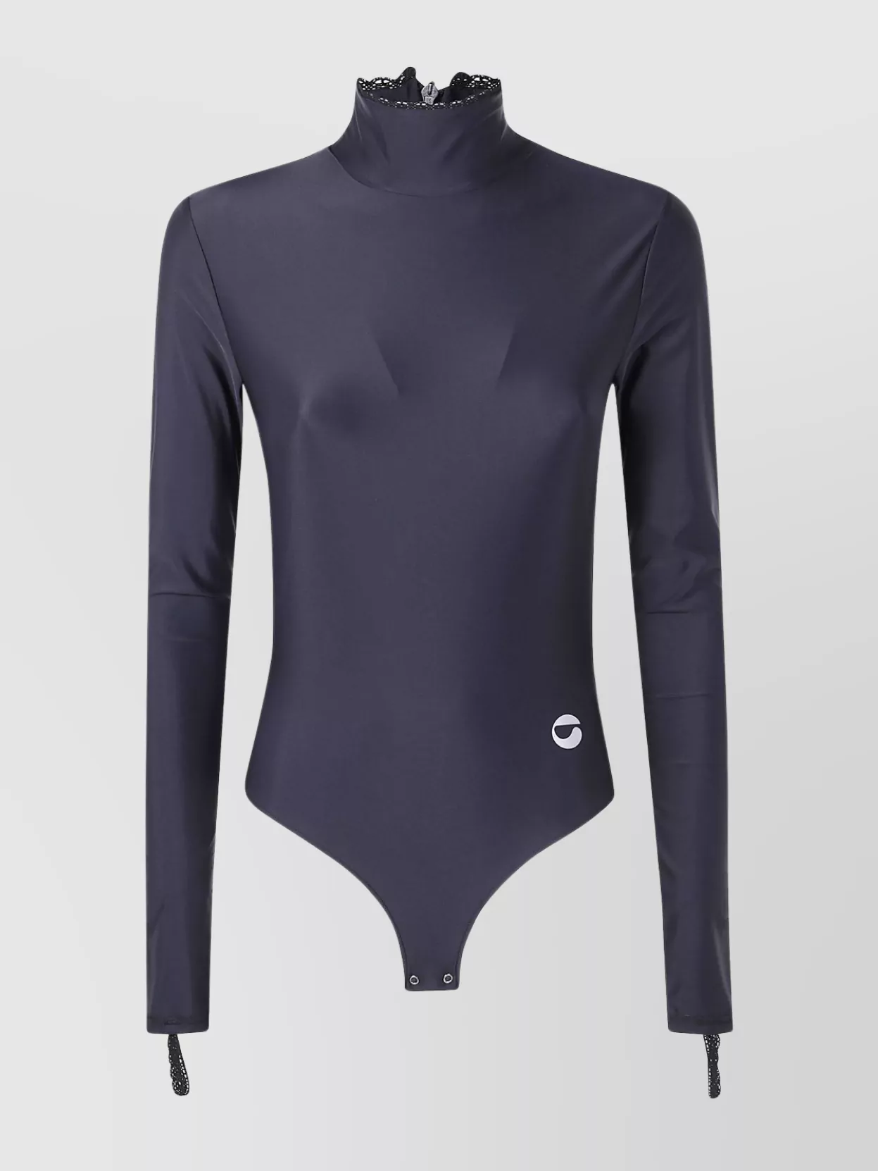 Coperni Bodysuit with long sleeves and high neck | The Fashion Square