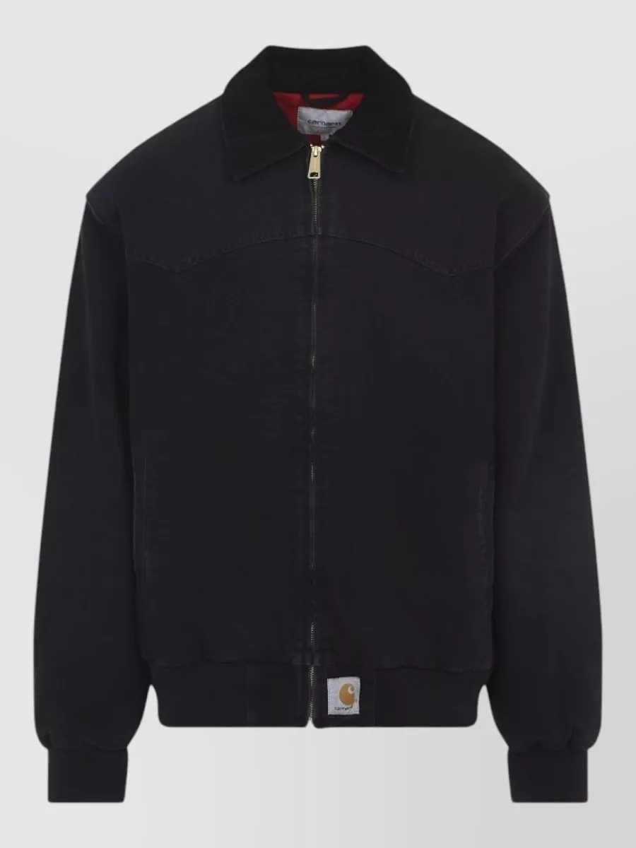 Carhartt Wip Corduroy collar blazer front yoke panel | The Fashion Square