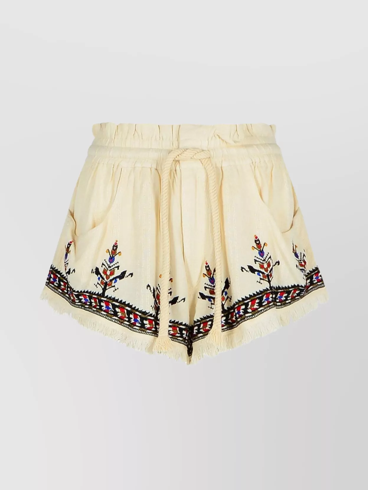 Isabel Marant Etoile Viscose shorts embroidered design | The Fashion Square
