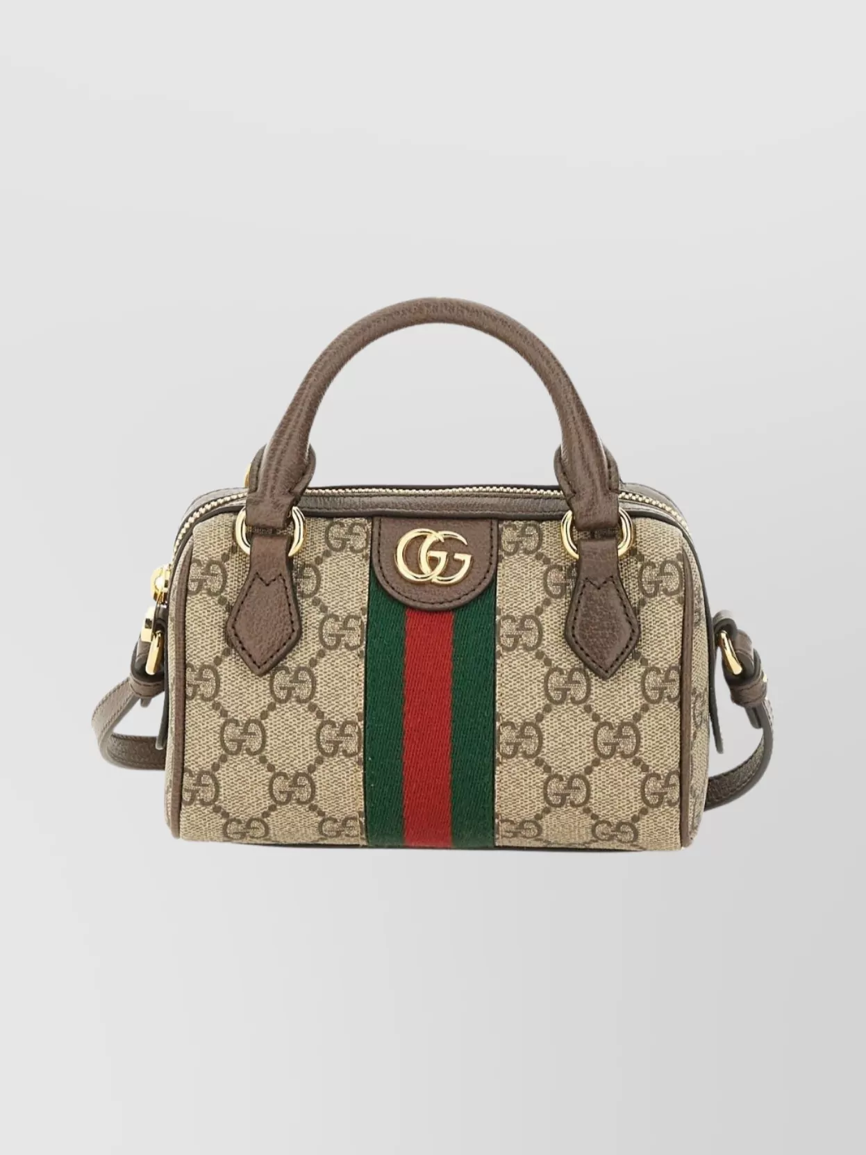 Gucci Mini ophidia shoulder bag top handles | The Fashion Square