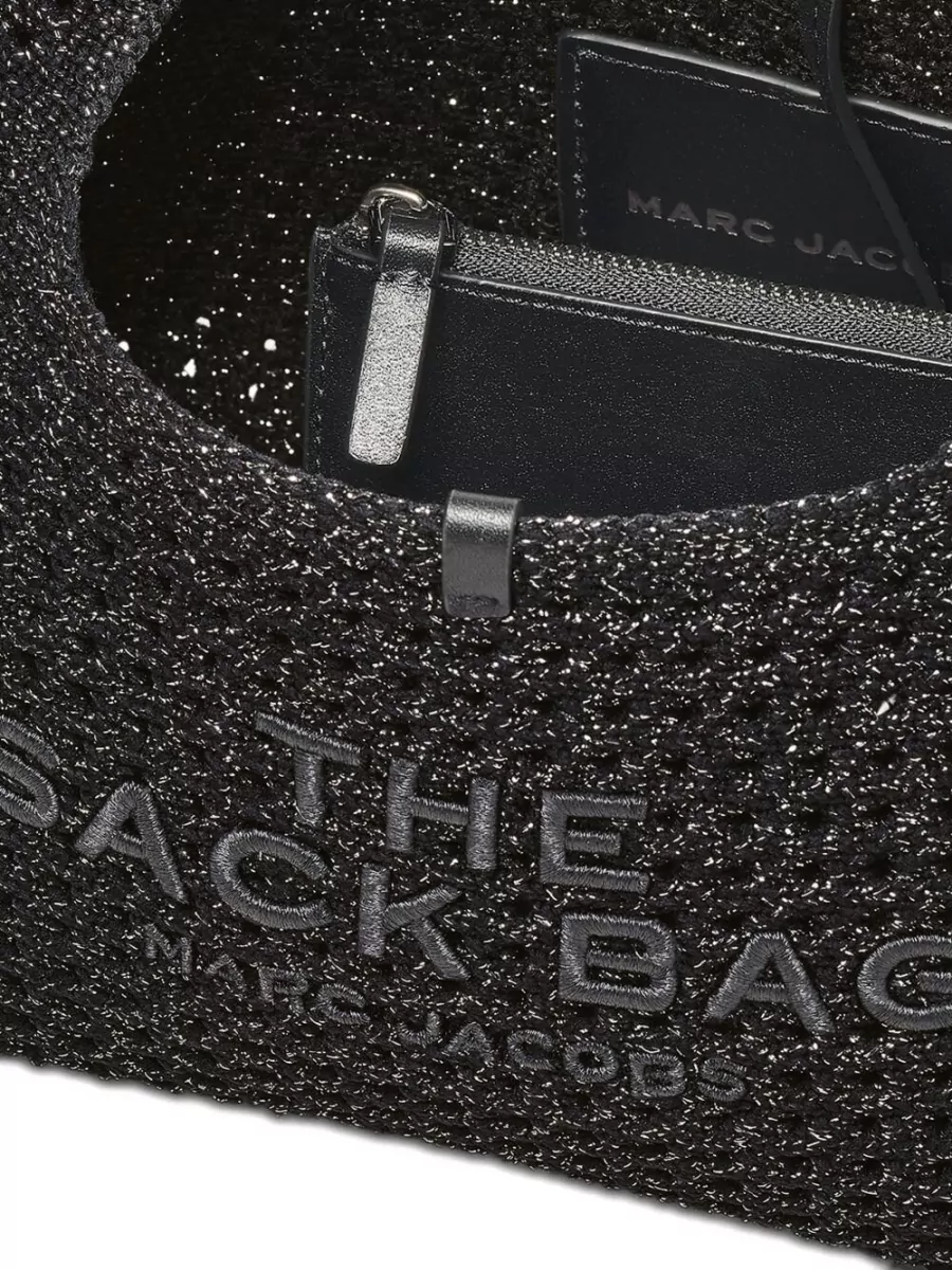 Marc Jacobs Mini sack crochet shoulder bag top handle | The Fashion Square