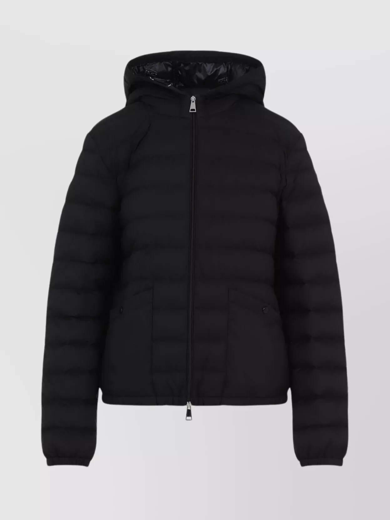 Moncler Quilted polyamide jacket with hood and side pockets | The ...