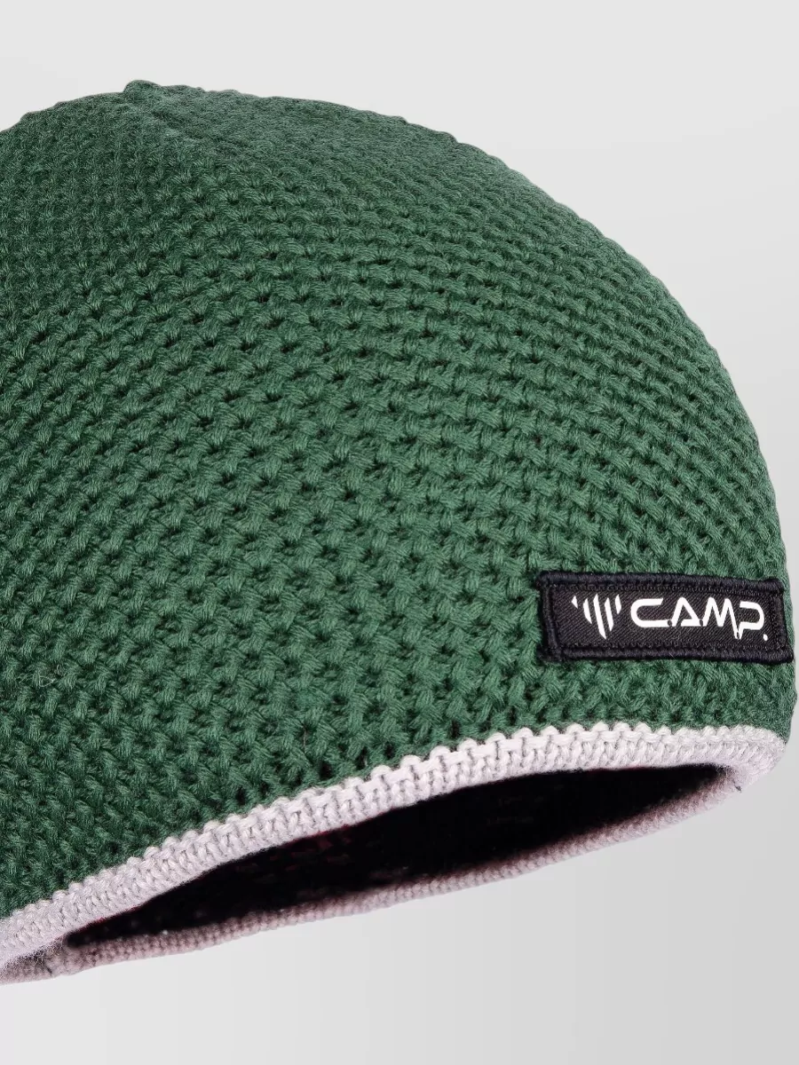 CAMP Modern textured knit beanie trim | The Fashion Square