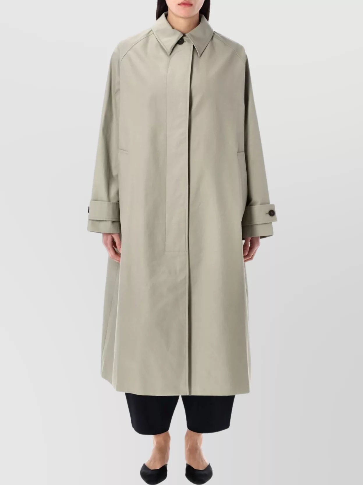 Studio Nicholson Everyday long length back vent jacket | The Fashion Square