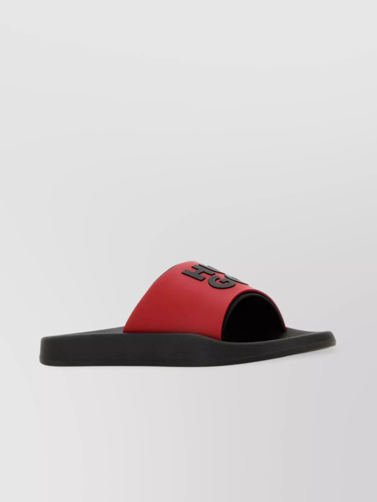 Hugo Nil rubber slippers contrast sole | The Fashion Square